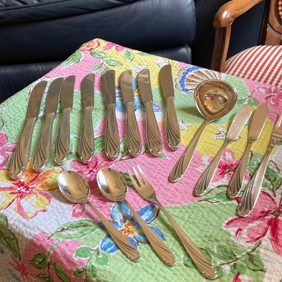 Wmf | Dining | 92s German Wmf 90 Partial Set Of Silver Flatware | Poshmark